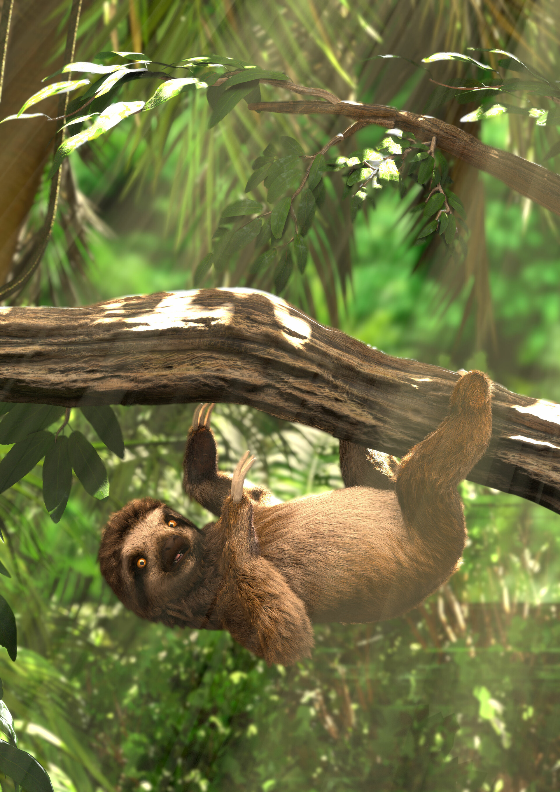 ArtStation - Meet the Sloth - Short Film