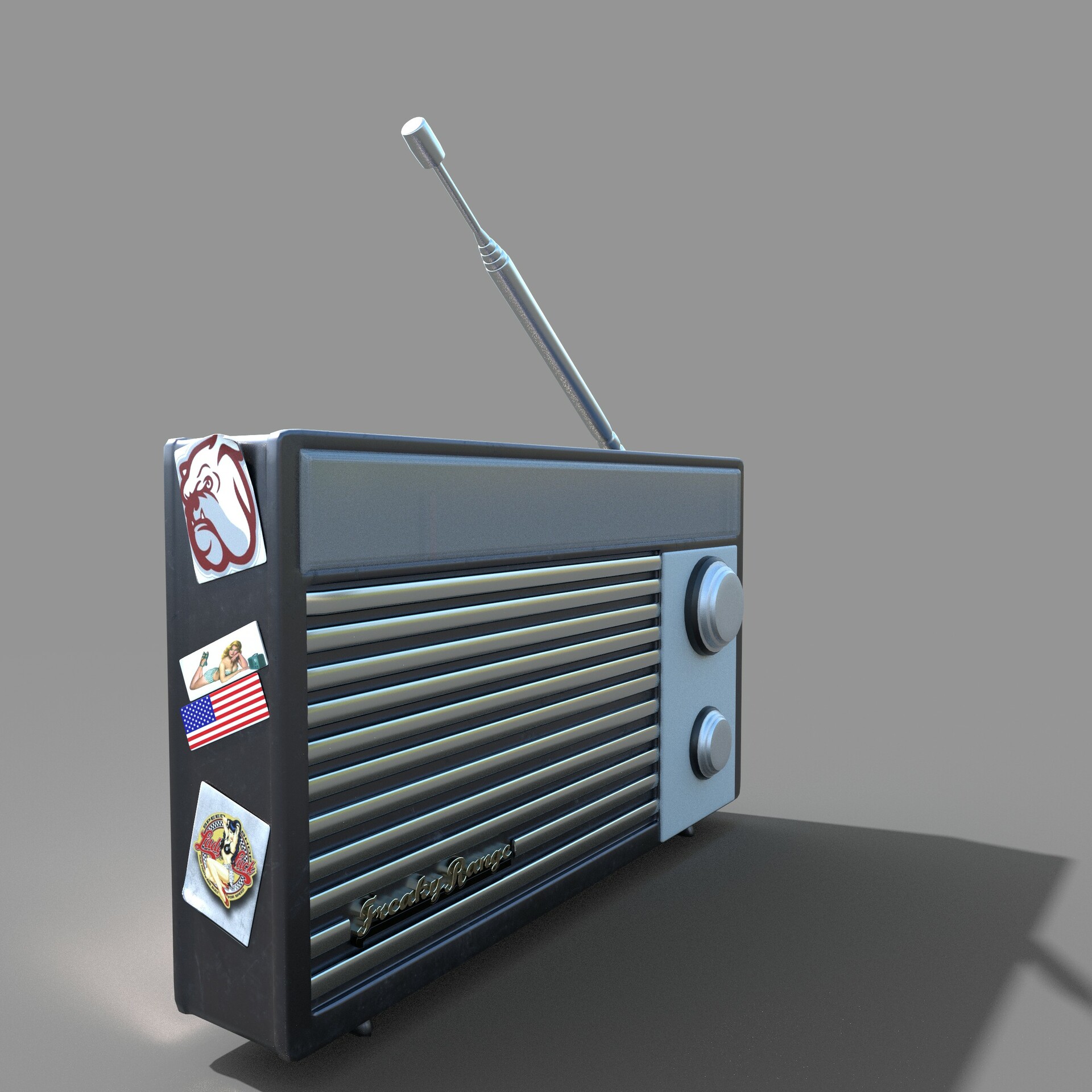 ArtStation - radio_modeling_texturing