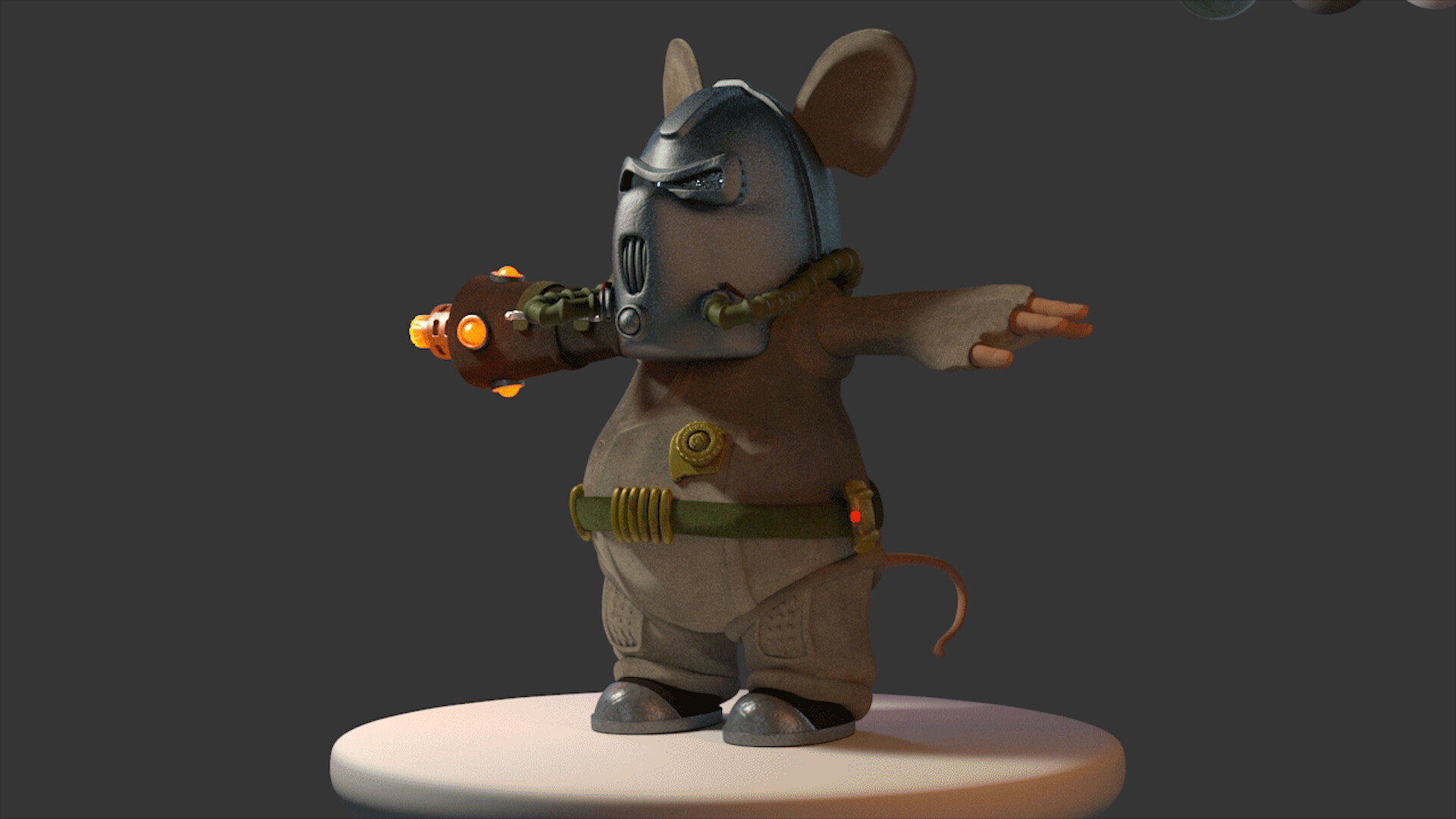 ArtStation - Pyro-Rat