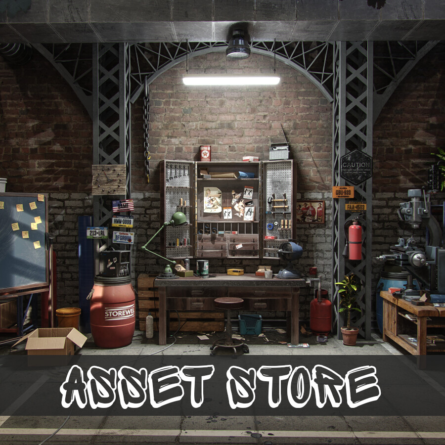 ArtStation - Shelter Asset Store