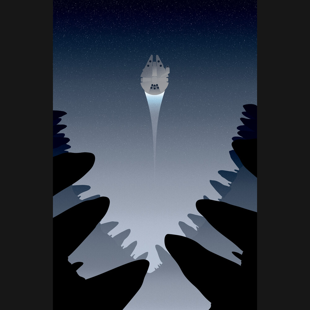 ArtStation - Escape From the Exogorth