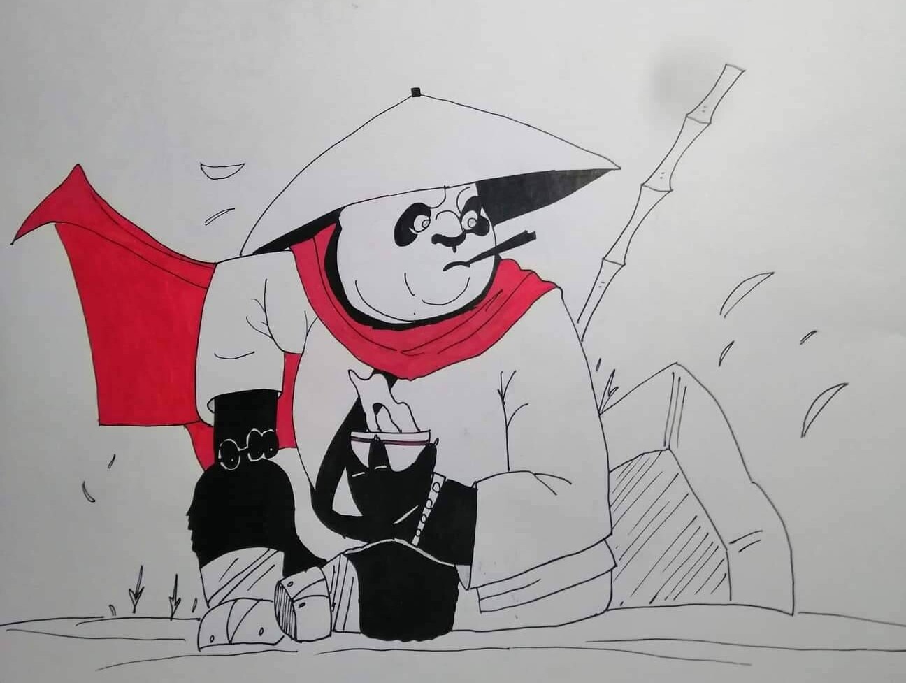 ArtStation - Poh, The Dragon Warrior.