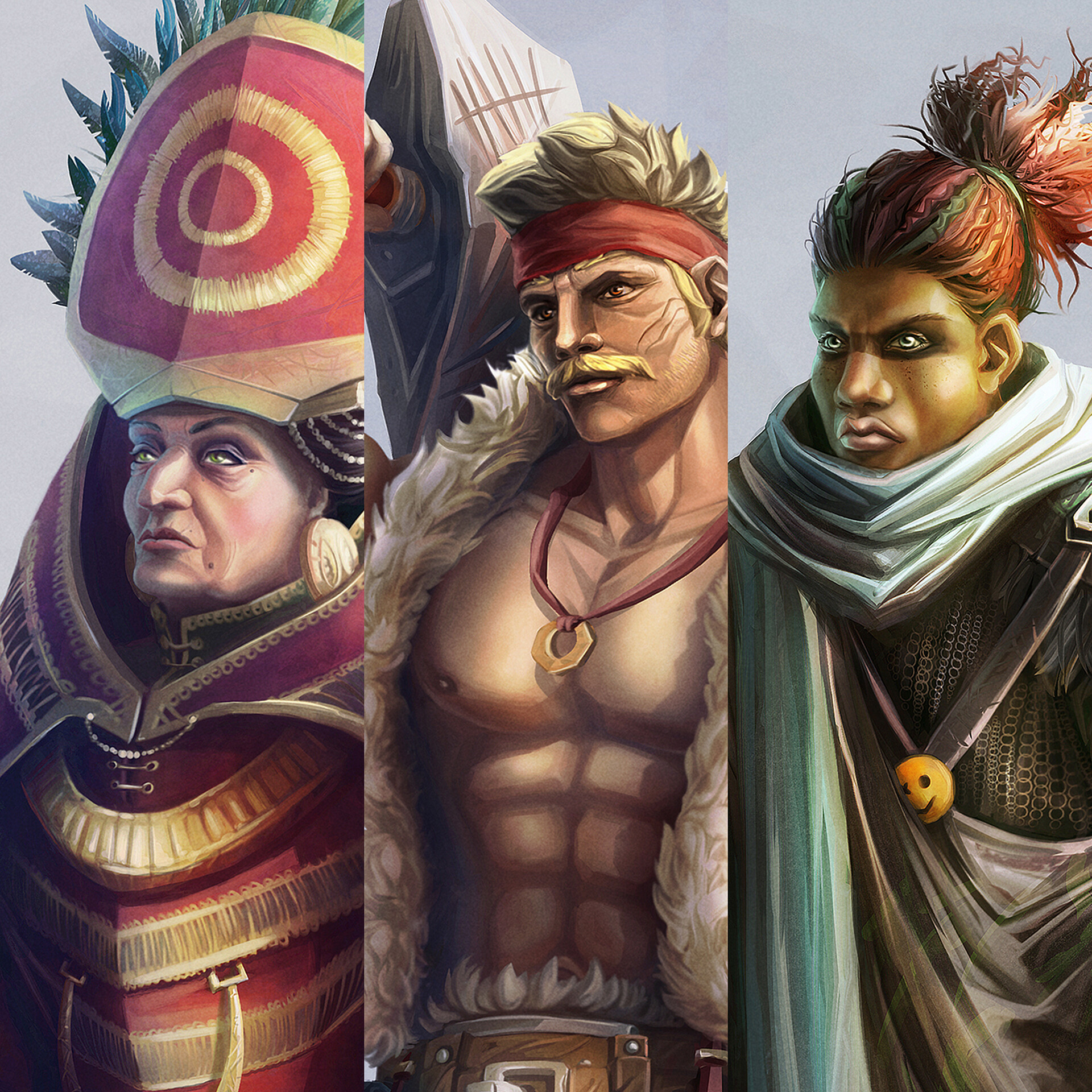 ArtStation - Fantasy characters pack