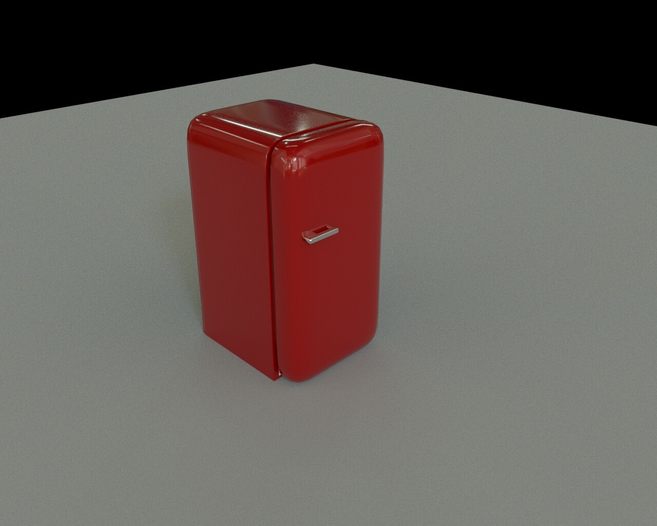 ArtStation - 3D Mini Fridge
