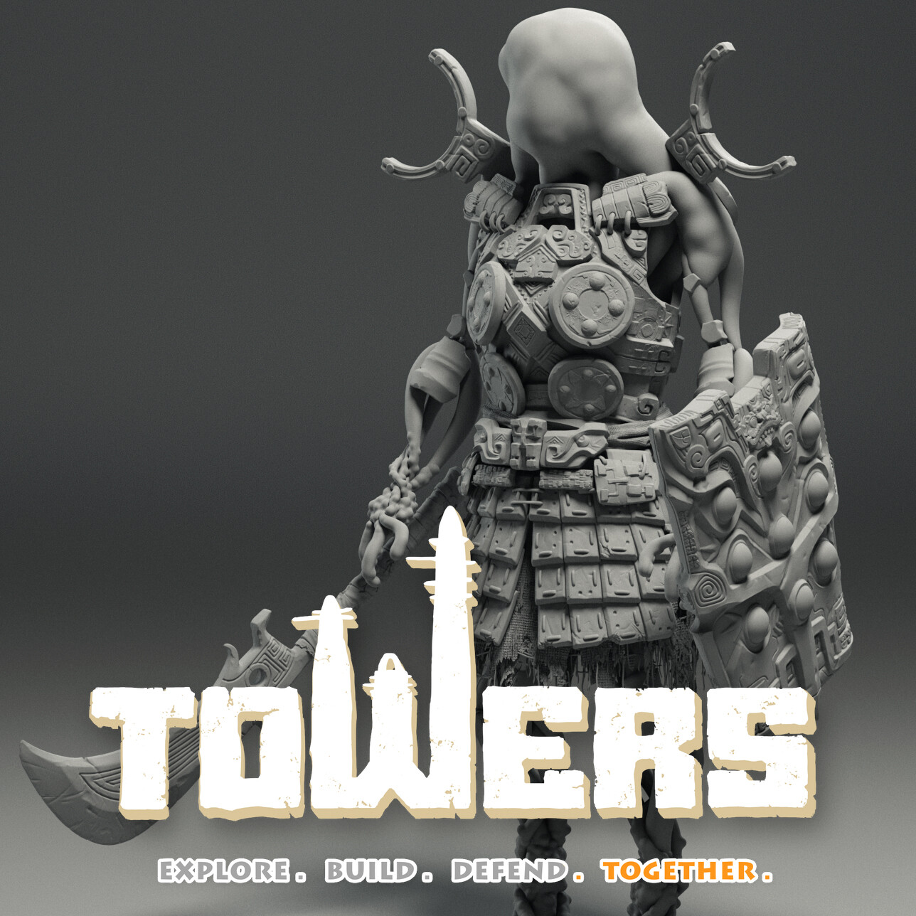 ArtStation - Ancient Corrupted Warrior model