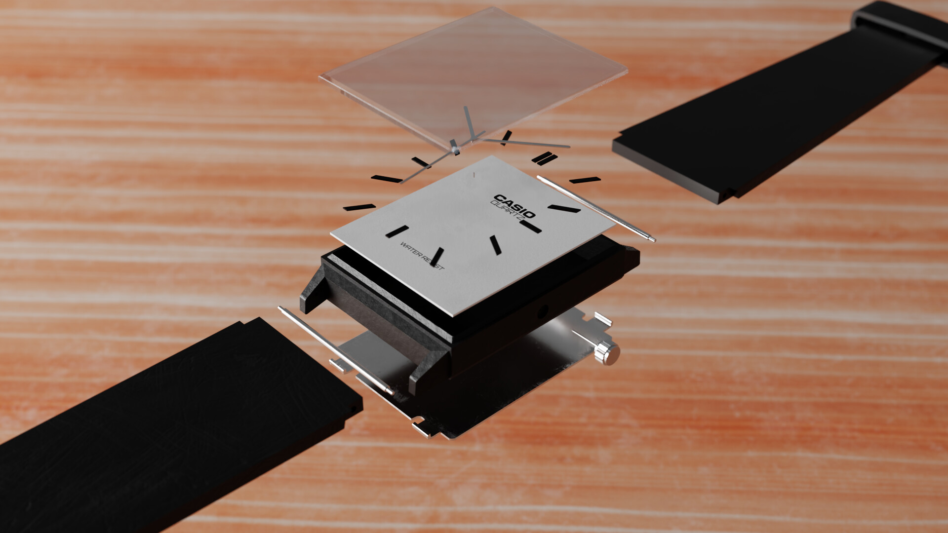 ArtStation - casio watch