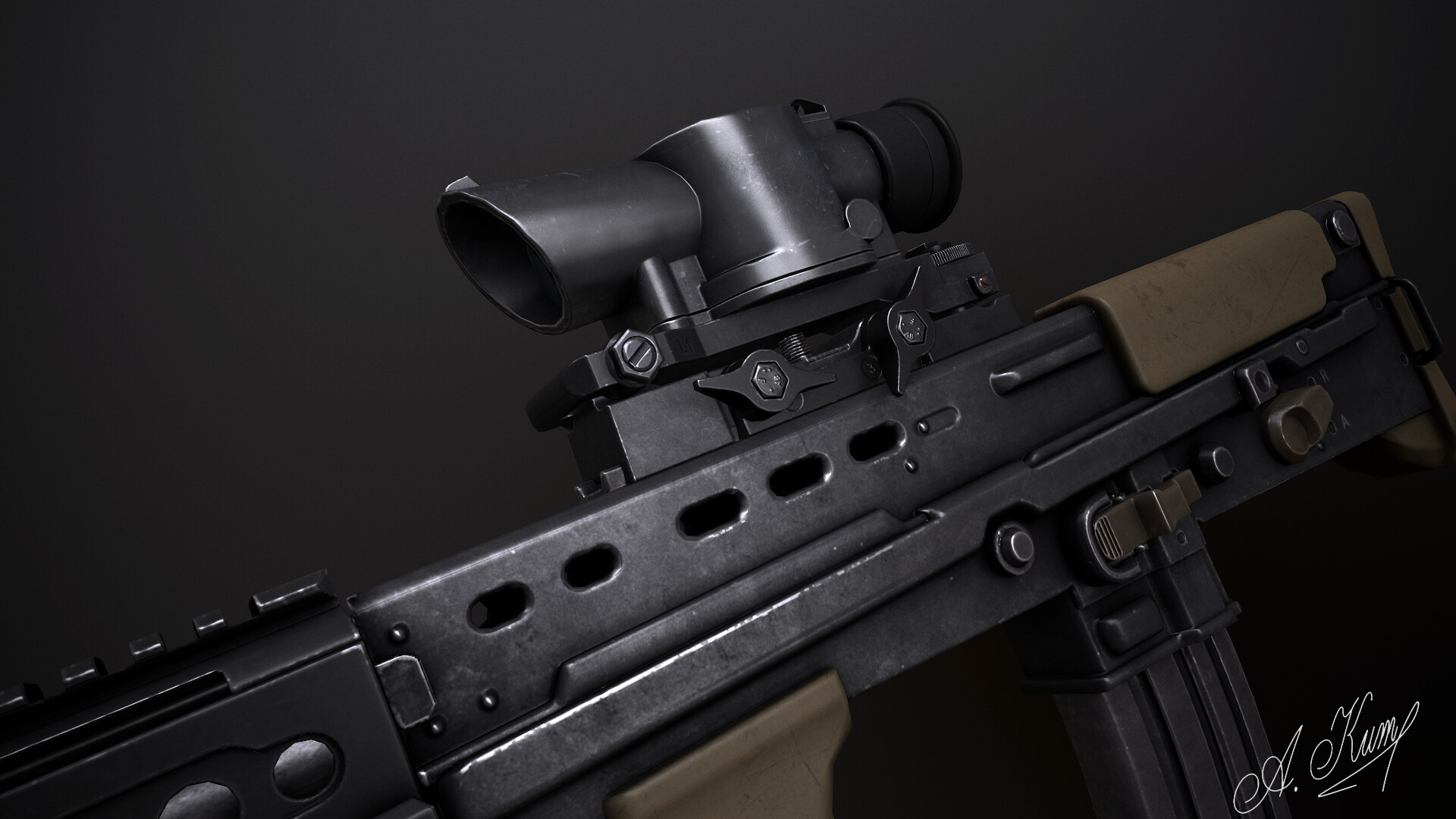 ArtStation - L-85 Tactical