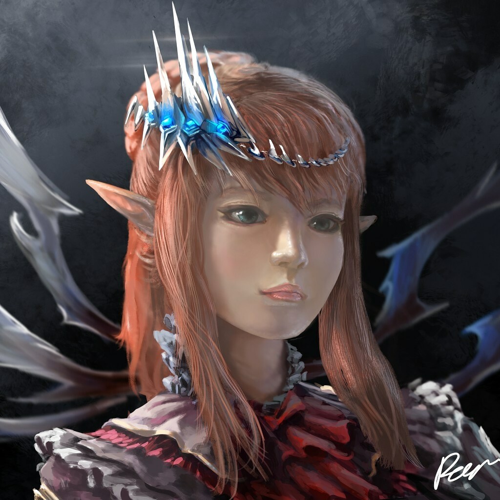 ArtStation - Elf princess