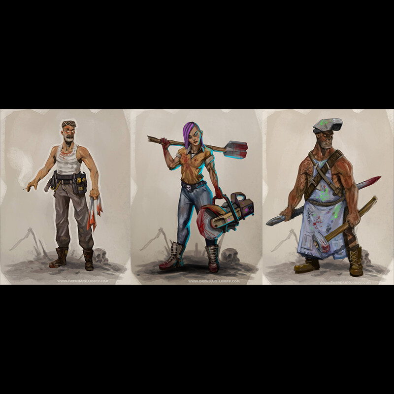 ArtStation - Construction Zombie Crew