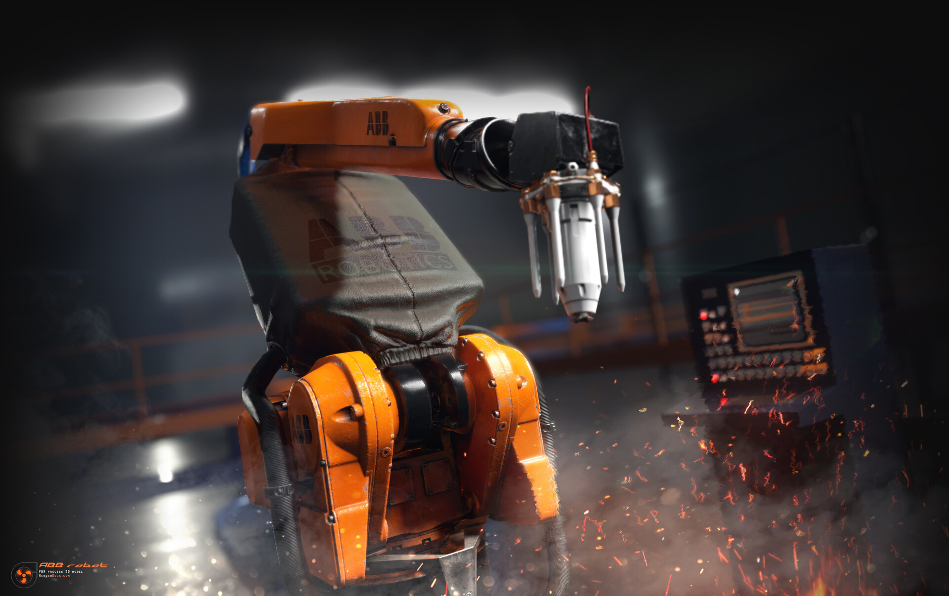 ArtStation - ABB manipulator