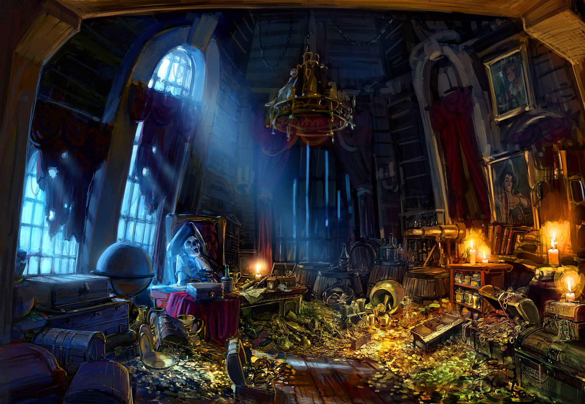 ArtStation - Captain's Room