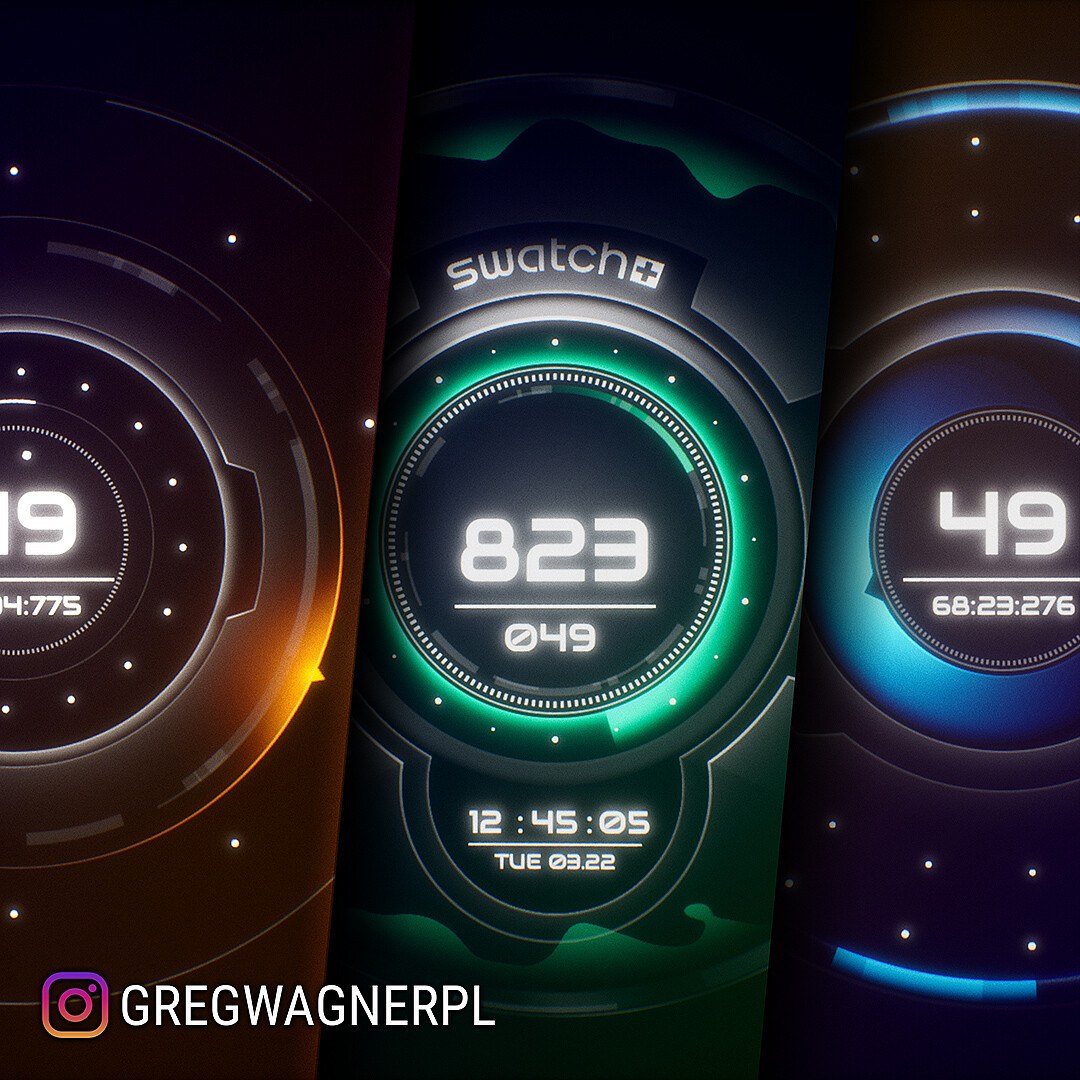 ArtStation - Daily Sci-Fi animated UI elements for UE4 (#1)