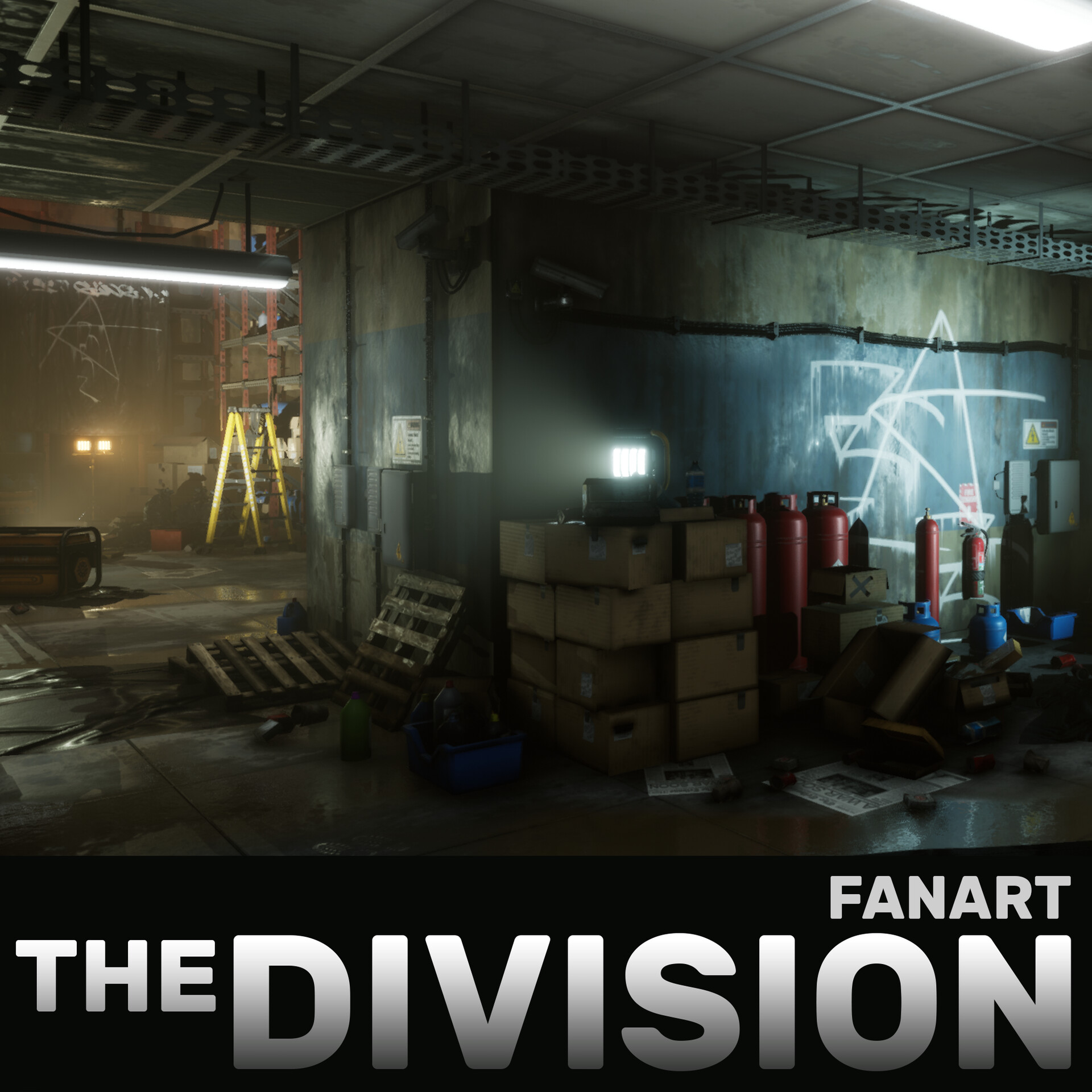ArtStation - The Division Environment Fanart