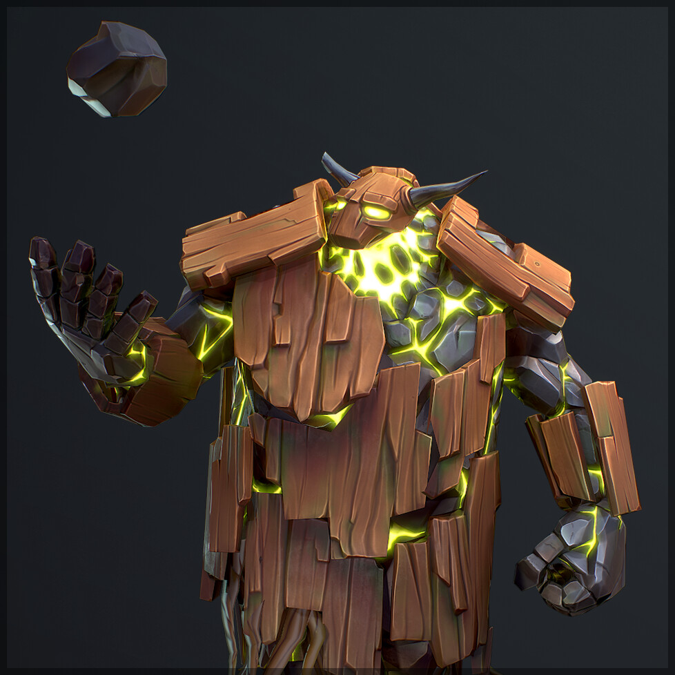 ArtStation - Nature Golem