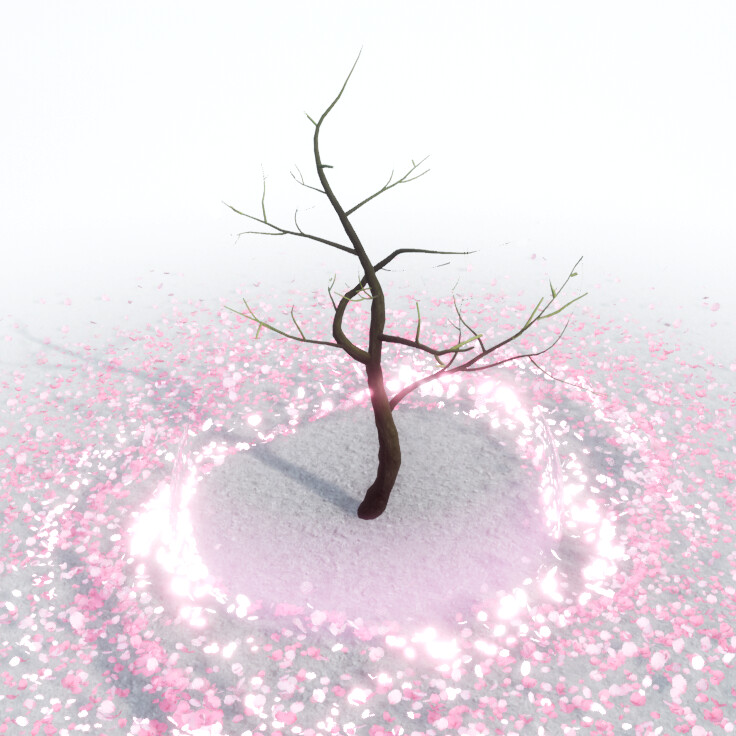 ArtStation - Tree grow effect