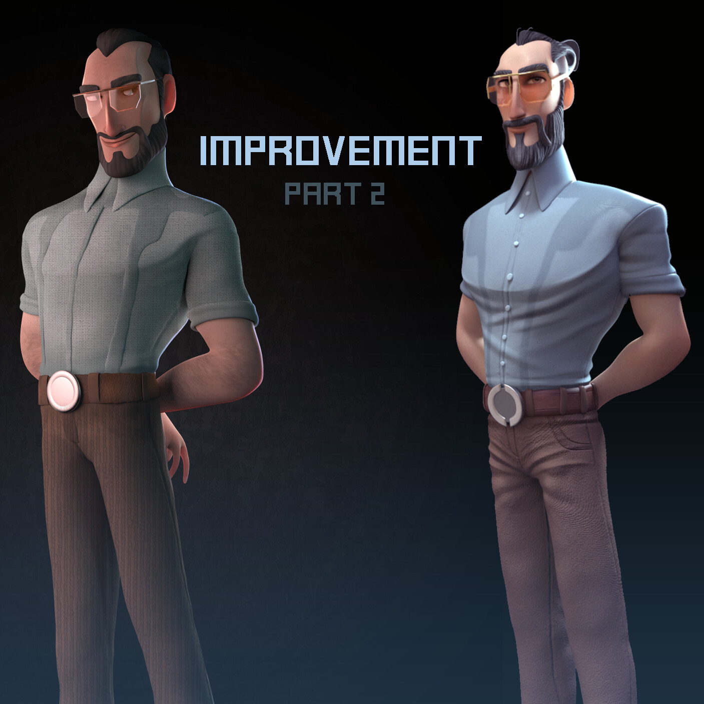 ArtStation - Justin Pin - Improvement Part 2 (FAN ART)