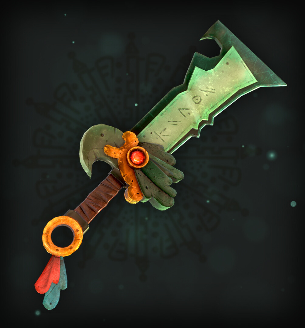 ArtStation - Aztec Sword