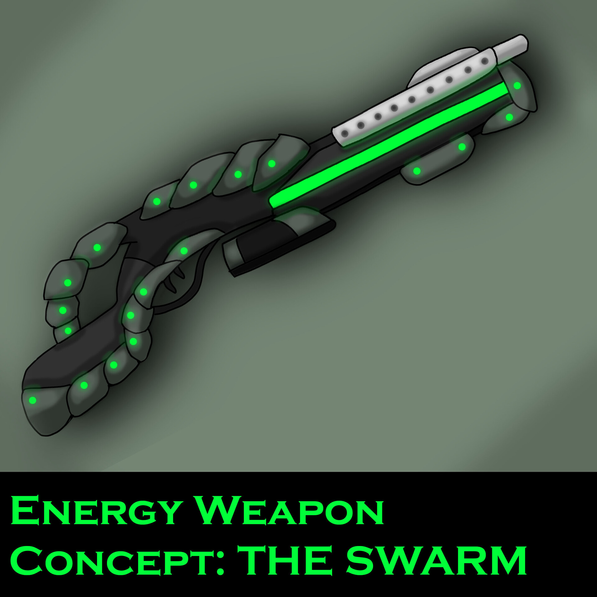 ArtStation - Energy Weapon Concept