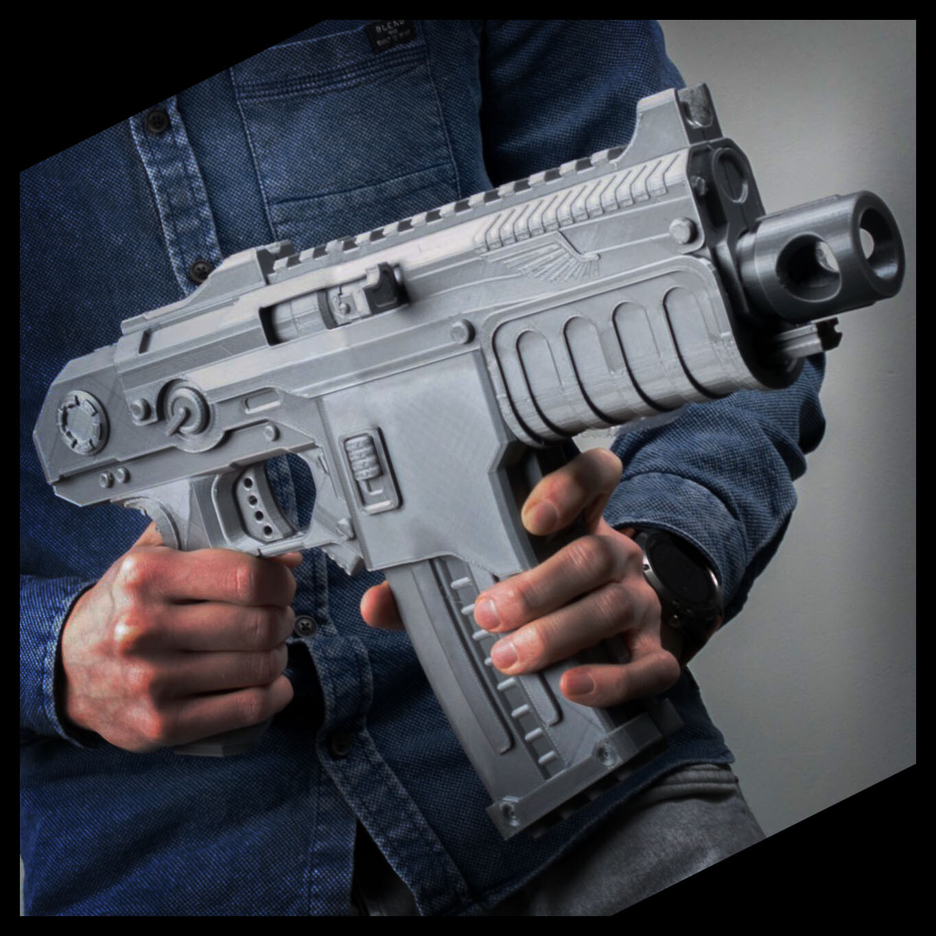 ArtStation - Tactical bolter 3D print