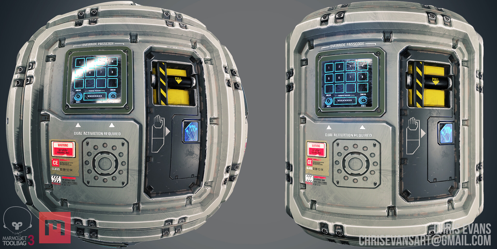 ArtStation - Alien Covenant Sci Fi Door