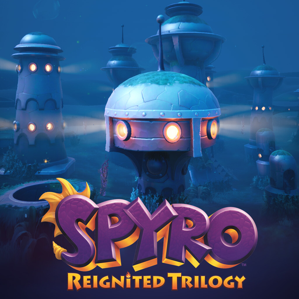 ArtStation - Spyro 2 - Aquaria Towers Screenshots