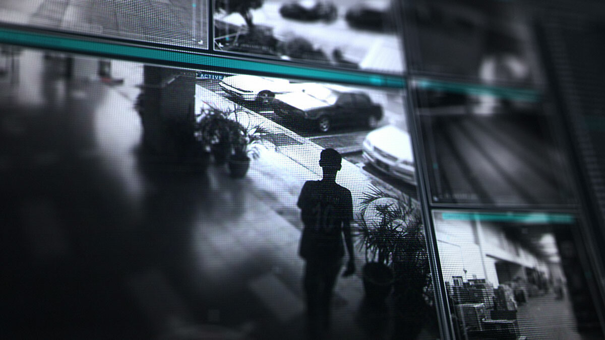 ArtStation - CCTV Surveillance UI