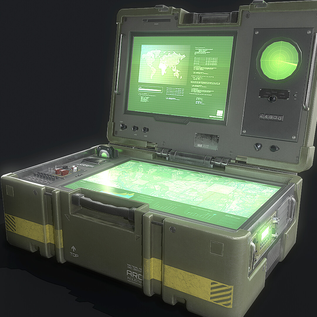 ArtStation - Tactical command post