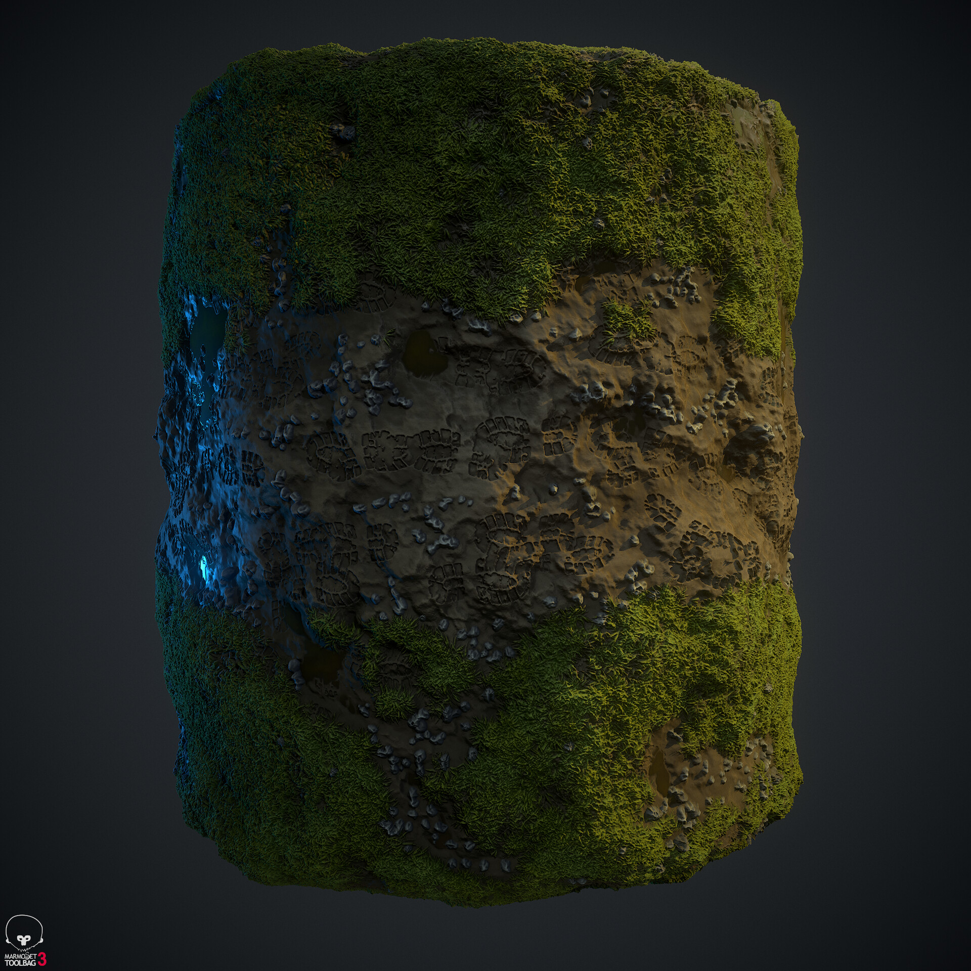 ArtStation - Muddy Forest Ground