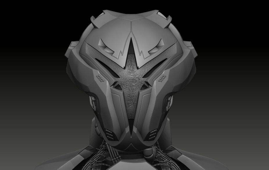 ArtStation - Sci-fi Robot head. #scultpityourself