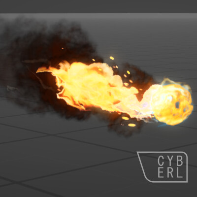 ArtStation - Cybereal - FX - Firebolt