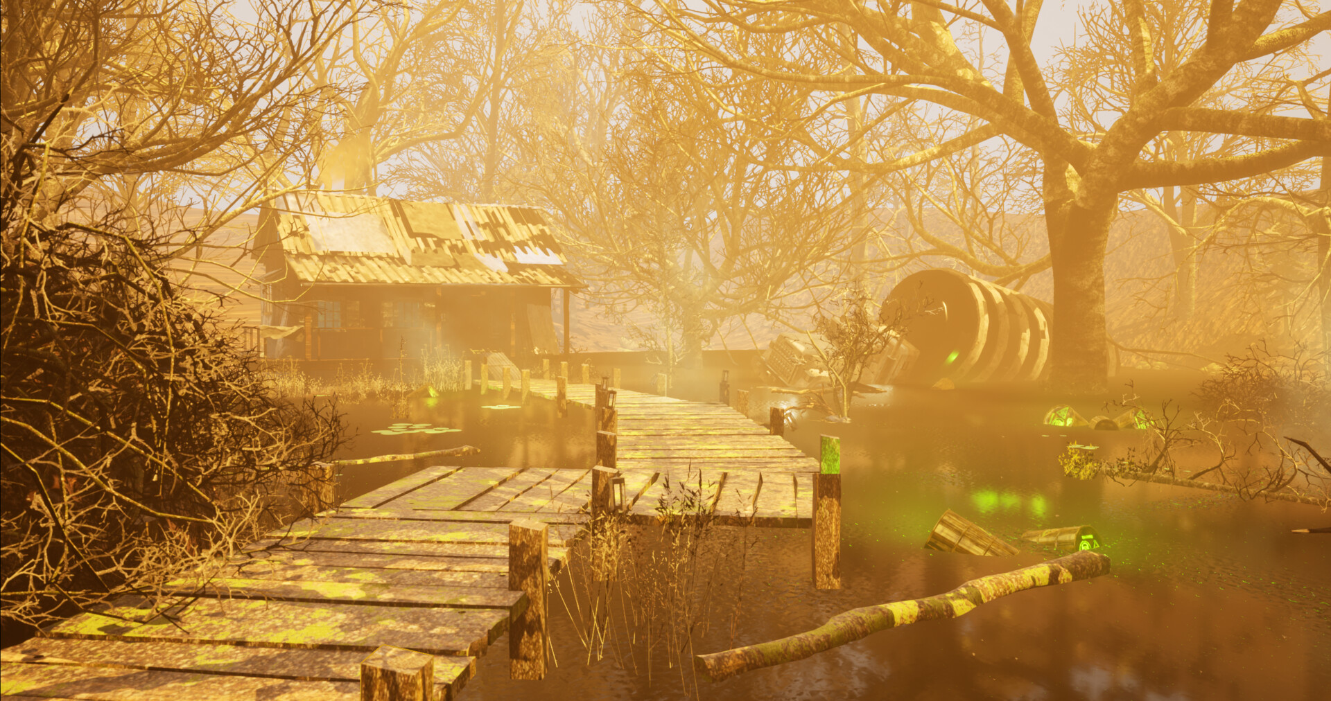 ArtStation - Swamp WIP