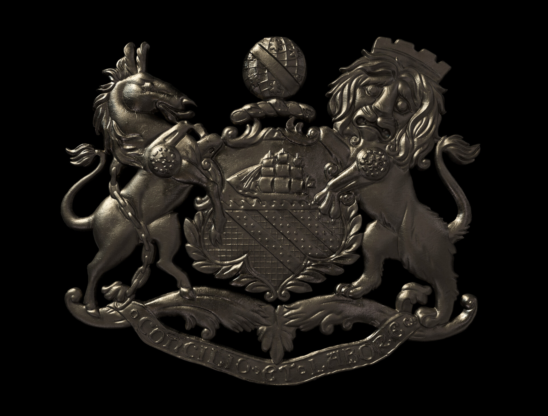 ArtStation - Antique Crest