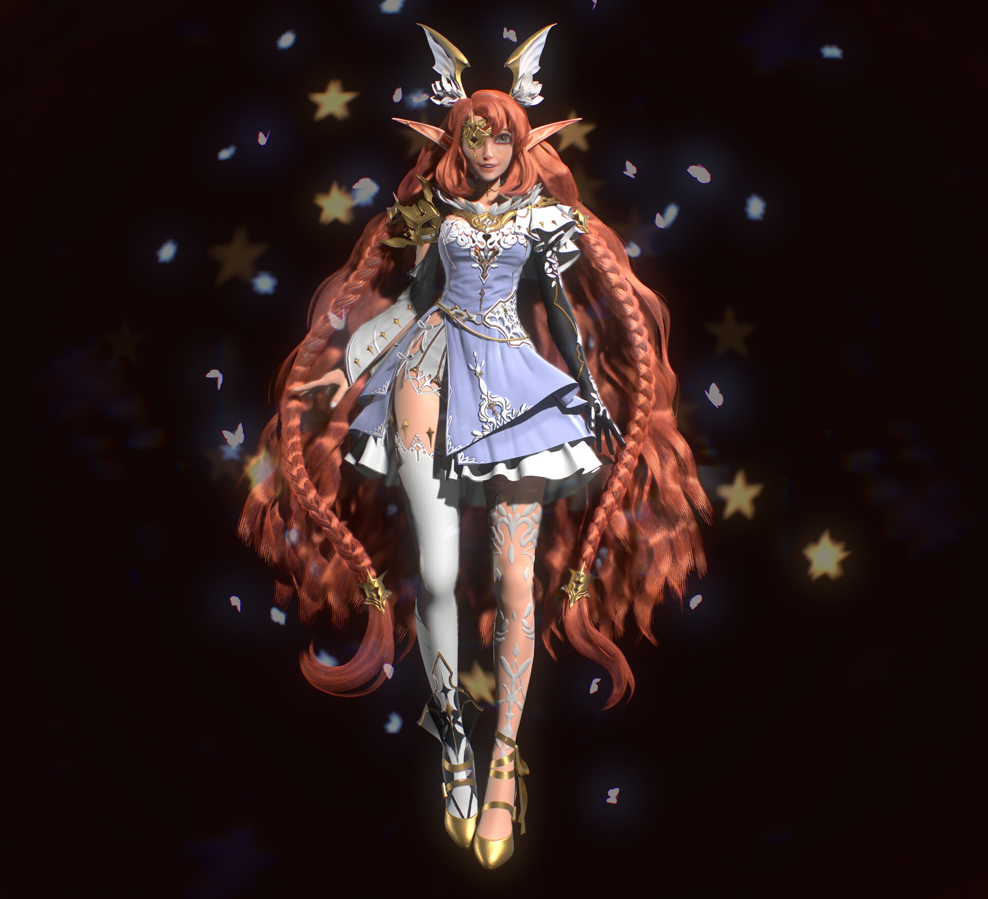 ArtStation - Elf Princess (Real time)