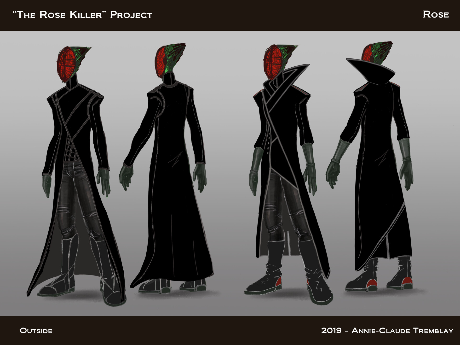 ArtStation - The Rose Killer Project - Rose concepts