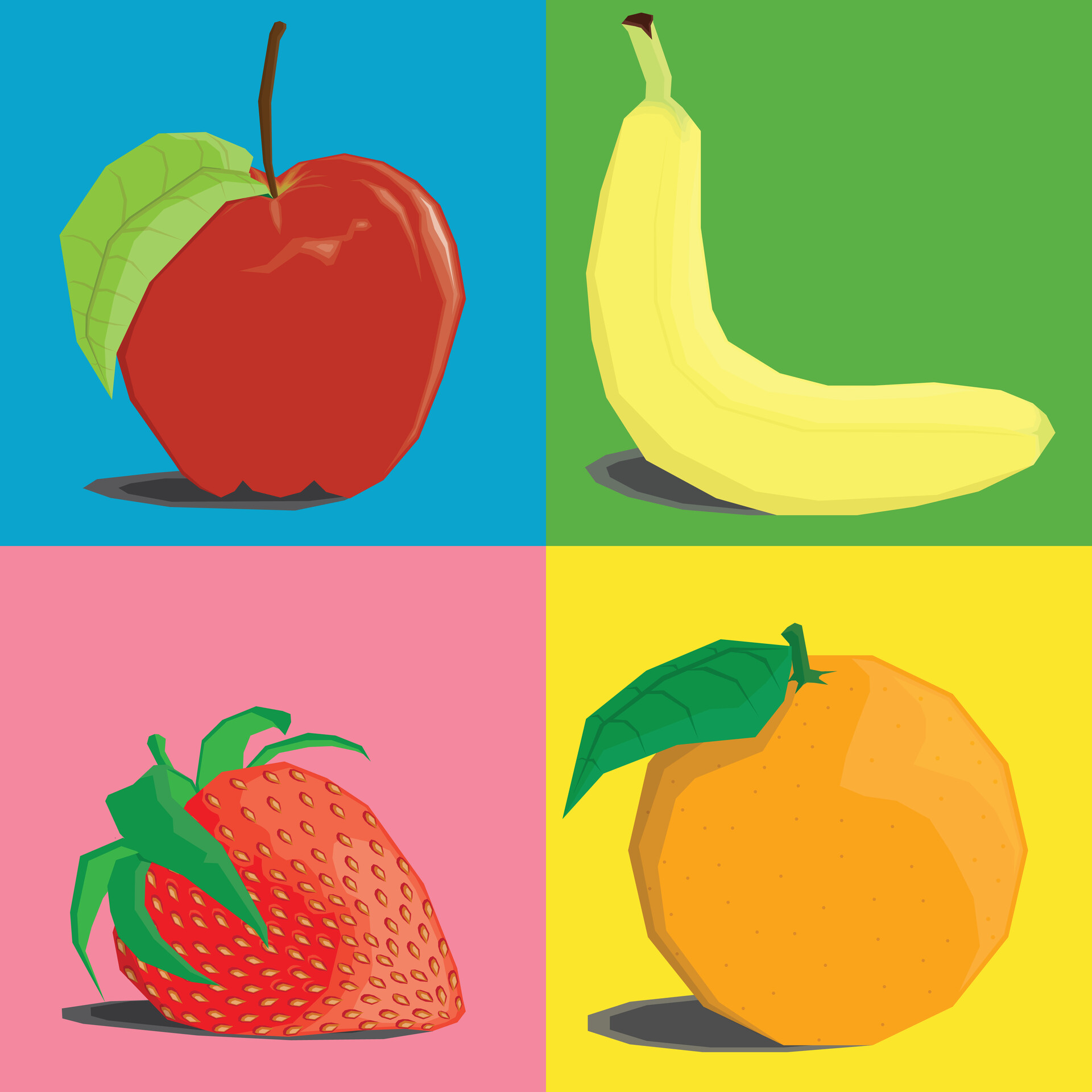 ArtStation - Fruit Icons! [Set 1]