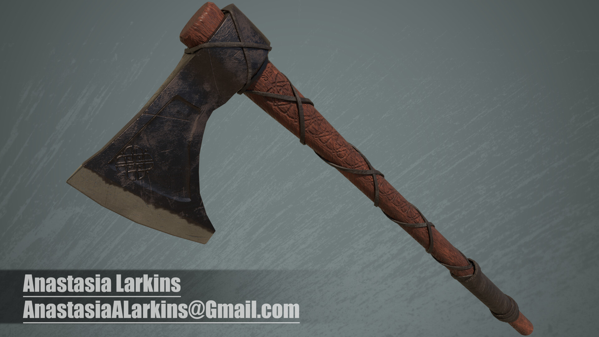 ArtStation - Celtic Axe