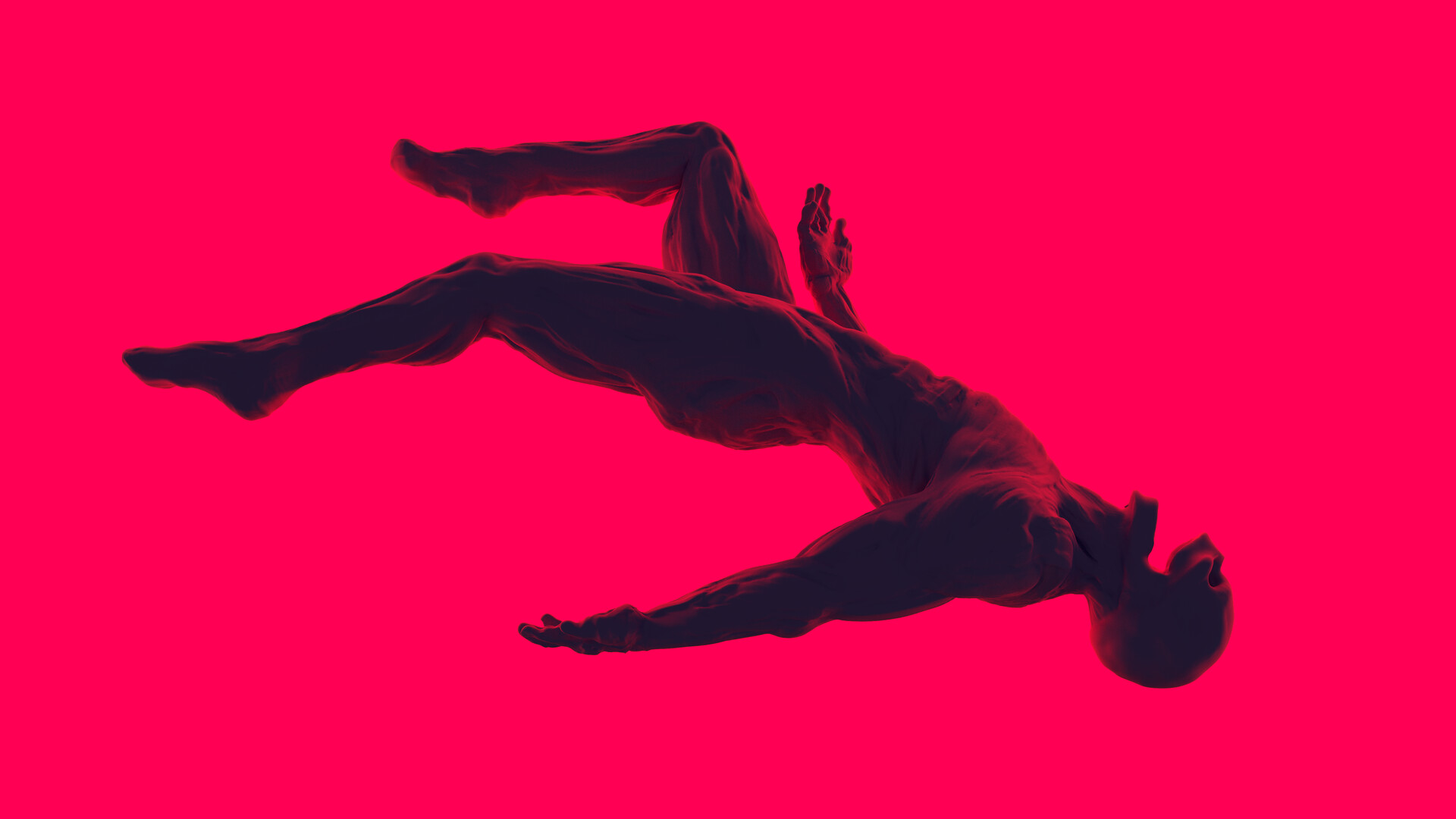 ArtStation - Falling (Anatomy Practice)