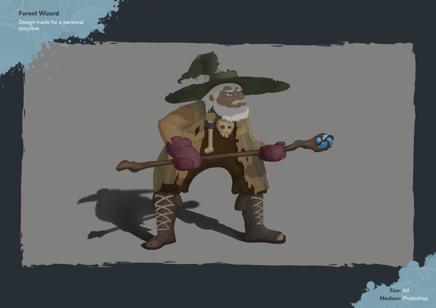 ArtStation - Forest Wizard