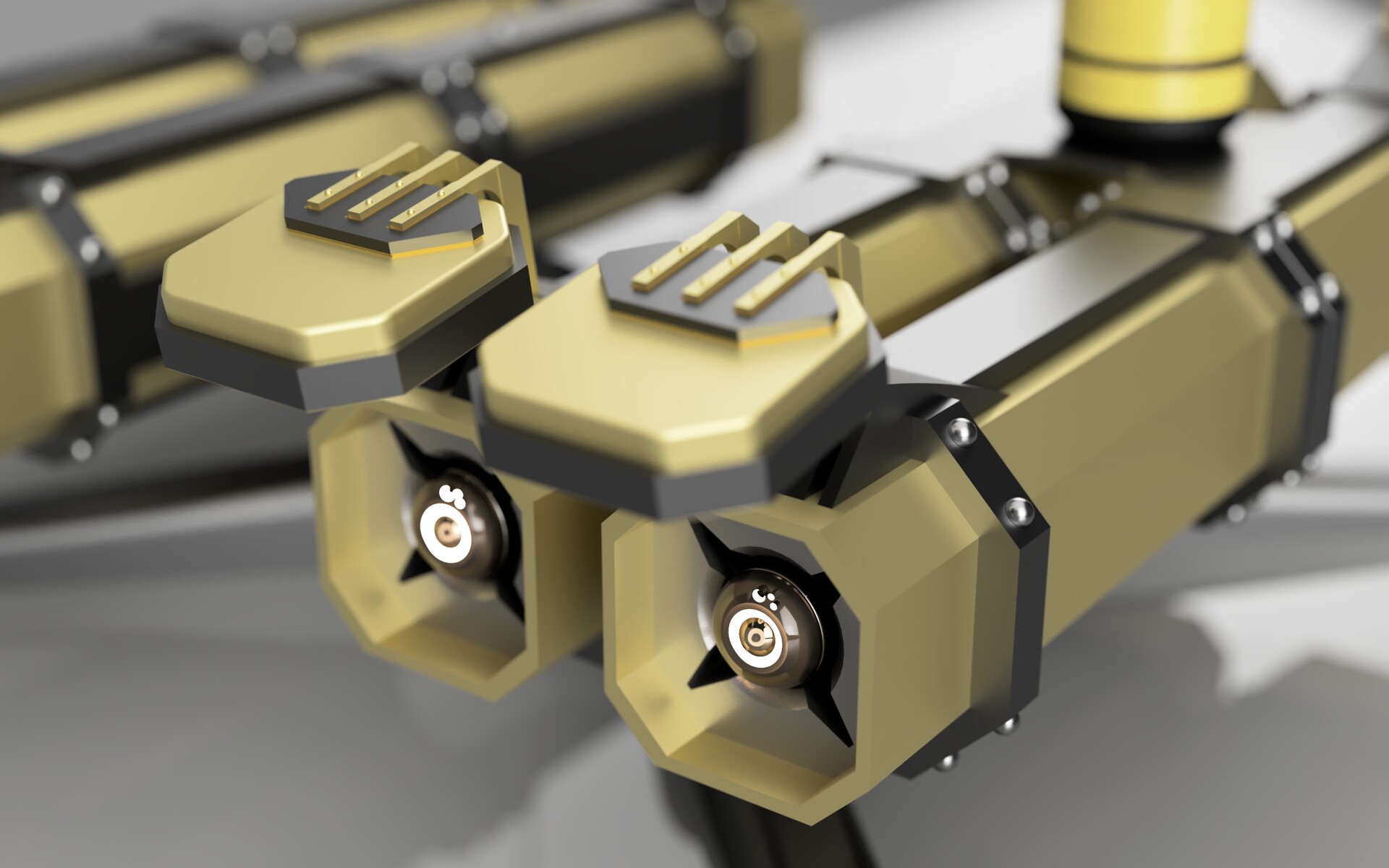 ArtStation - Rocket Turret