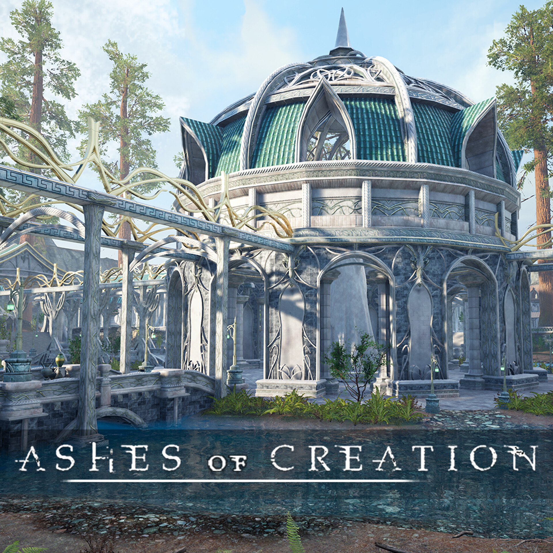 ArtStation - Ashes of Creation - Apocalypse: Elf City