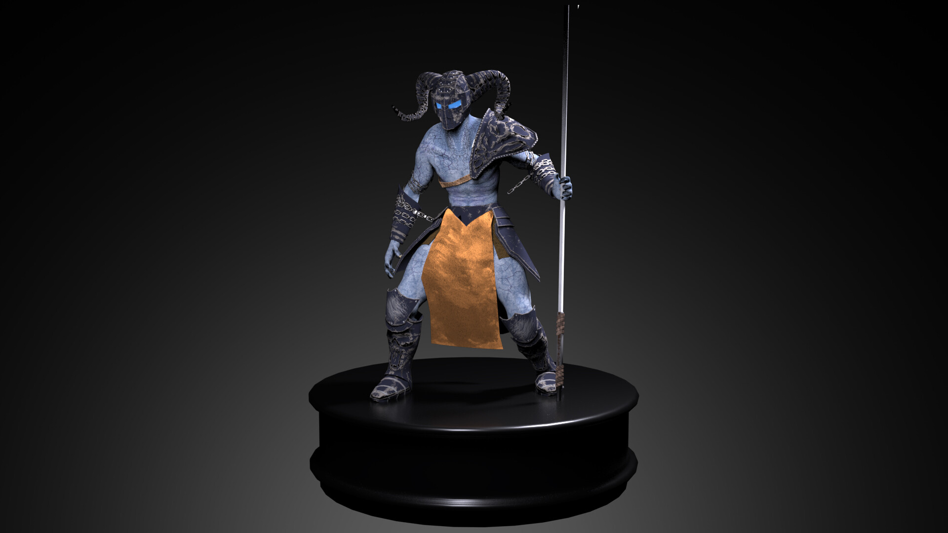 ArtStation - Dybbuk Character - Turntable