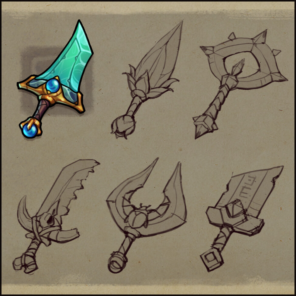 ArtStation - Swords props