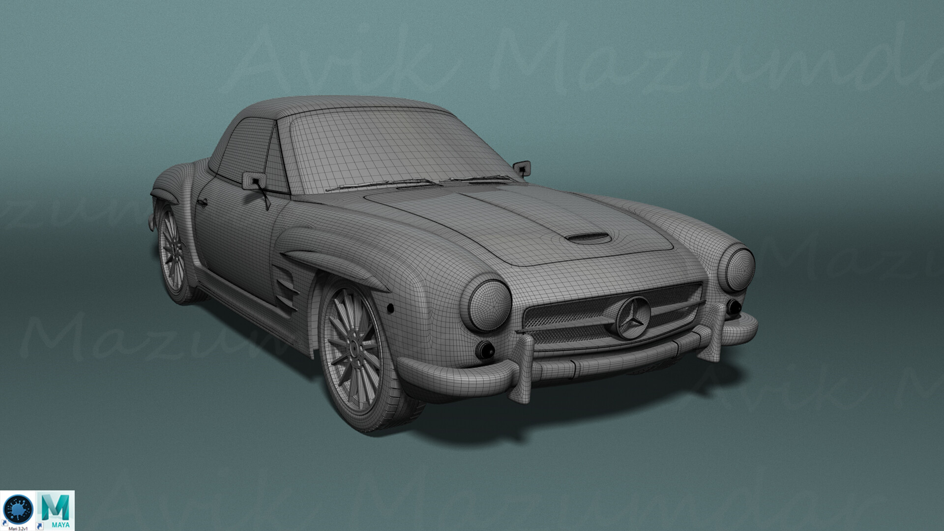 ArtStation - Texturing of the car