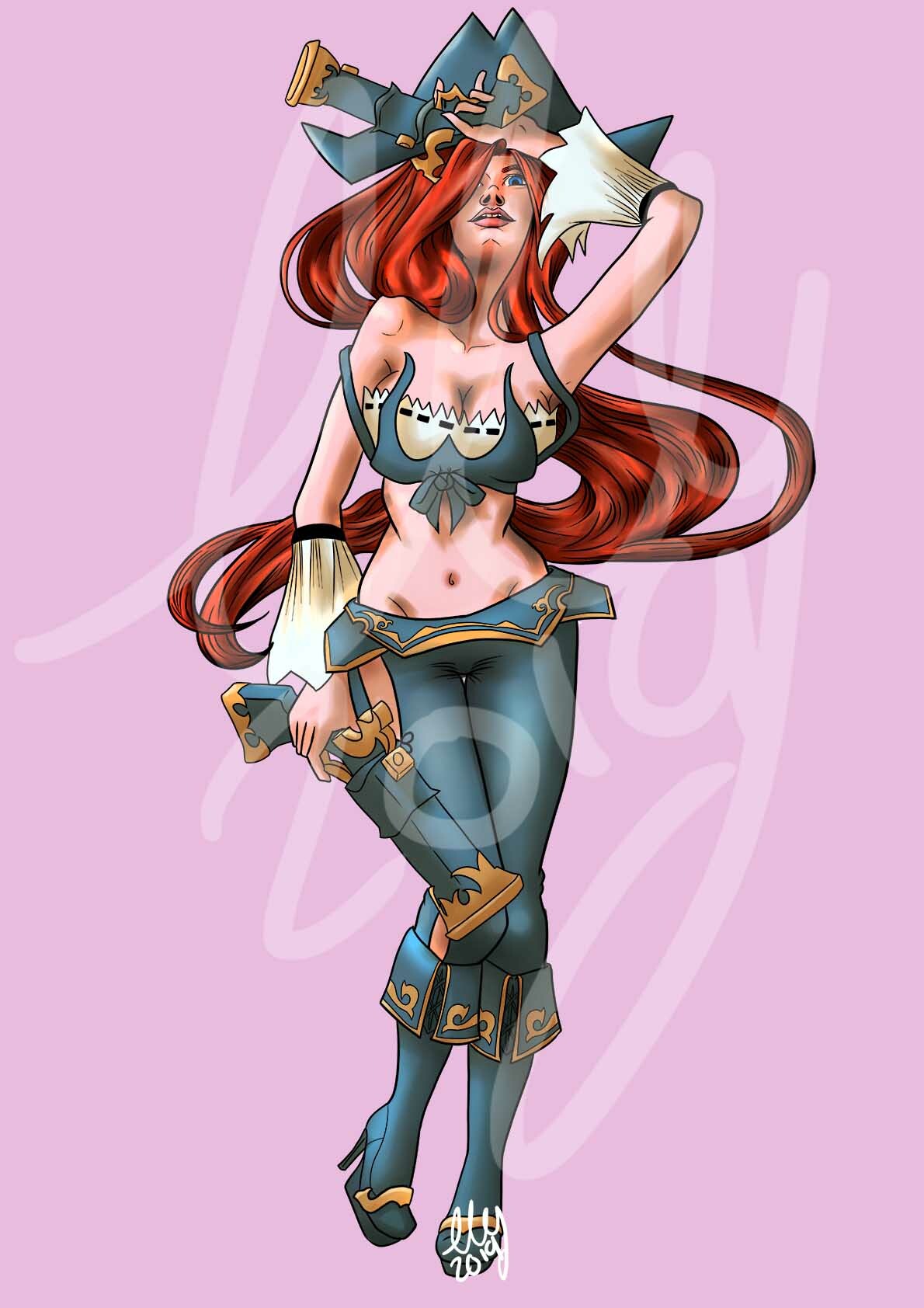 ArtStation - Miss Fortune (Fan Art)
