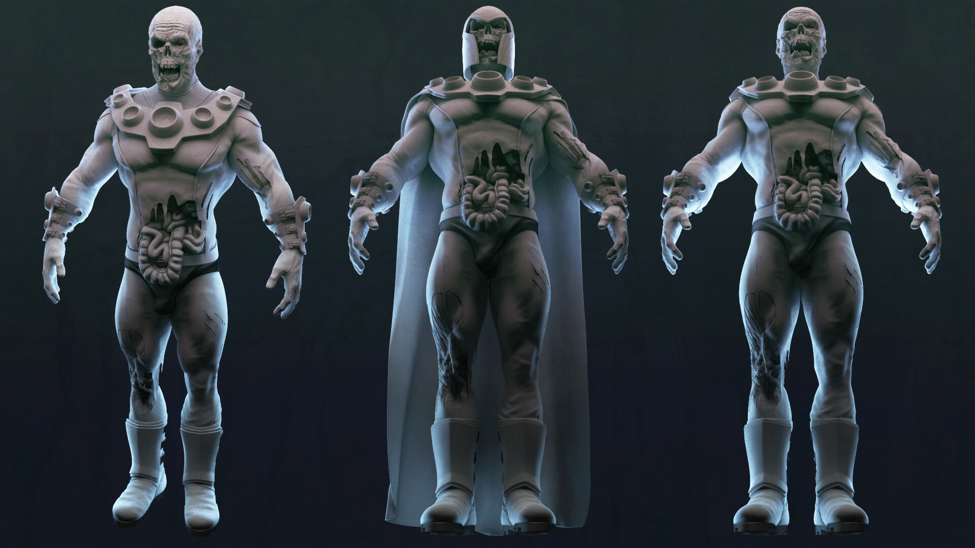 ArtStation - Magneto Zombie Version