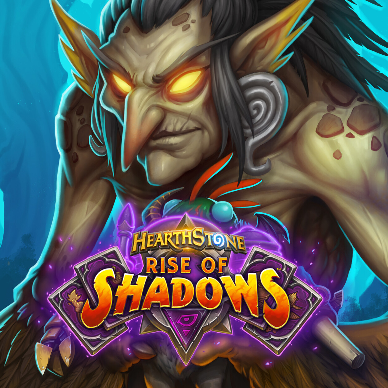 ArtStation - Hench Clan Hag card art for Hearthstone: Rise of Shadows