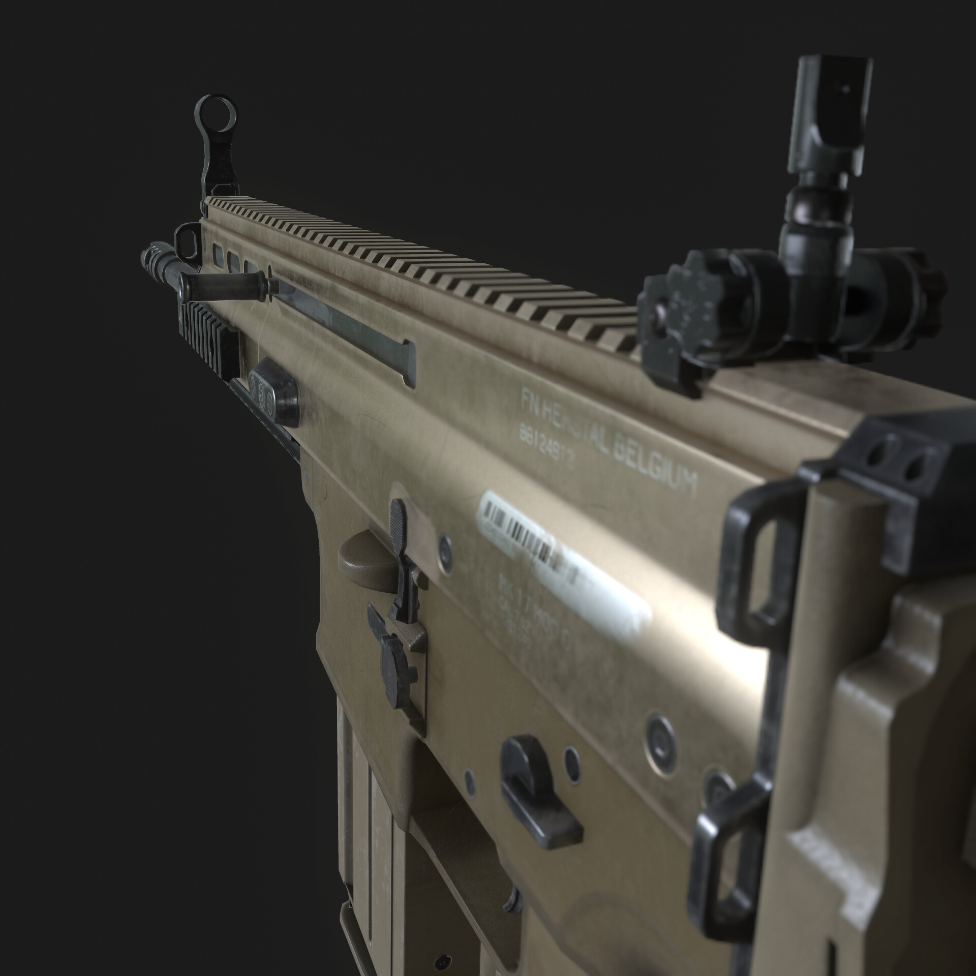 ArtStation - SCAR-H
