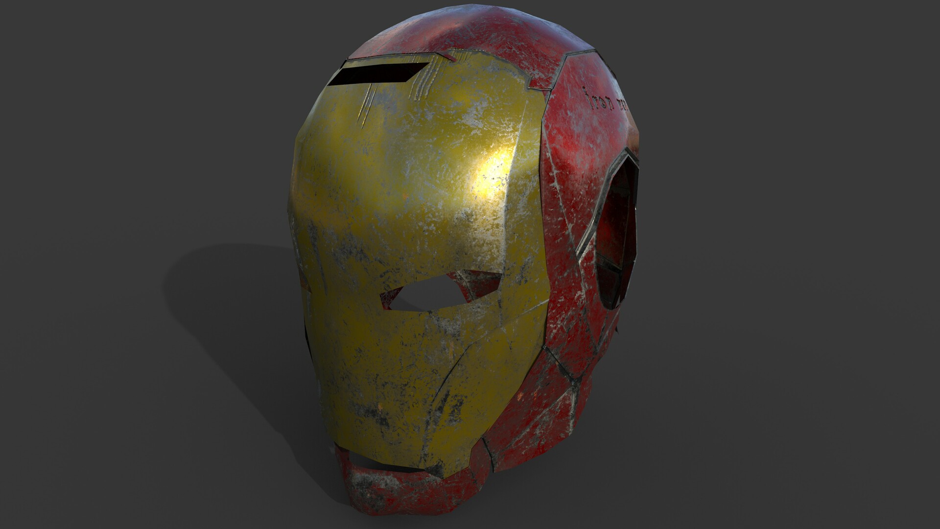 ArtStation - IRON MAN FACE