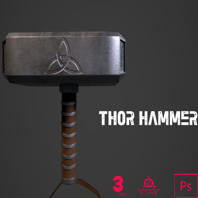 ArtStation - Thor Hammer