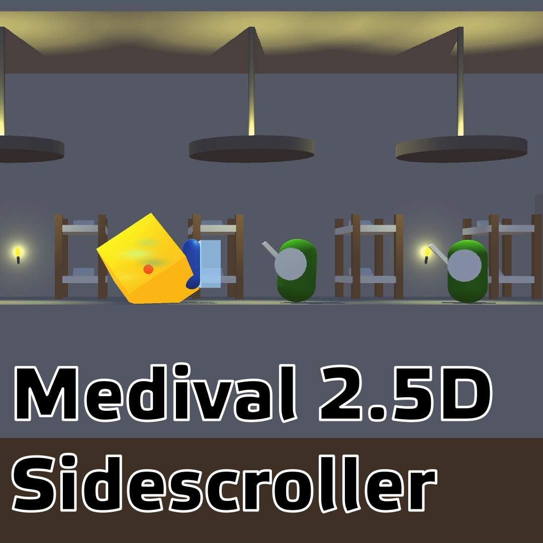 ArtStation - Medieval 2.5D Side-Scroller